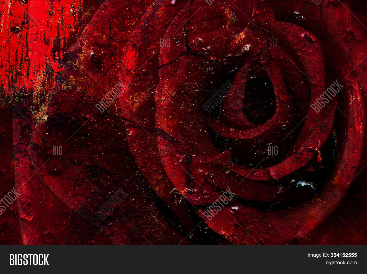 Mysterious Red Rose Image & Photo (Free Trial) | Bigstock