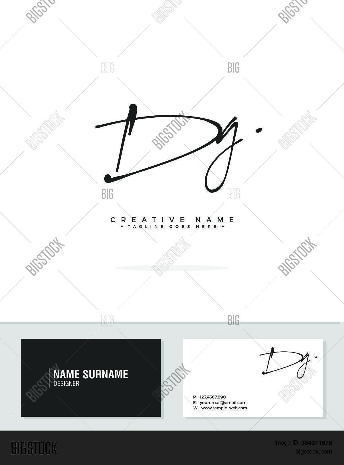 D G Dg Initial Logo Vector & Photo (Free Trial) | Bigstock