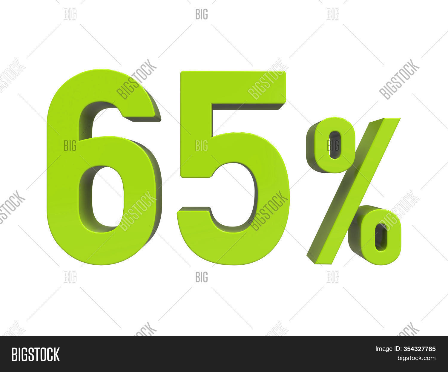 3d Render: ISOLATED 65 Image & Photo (Free Trial) | Bigstock