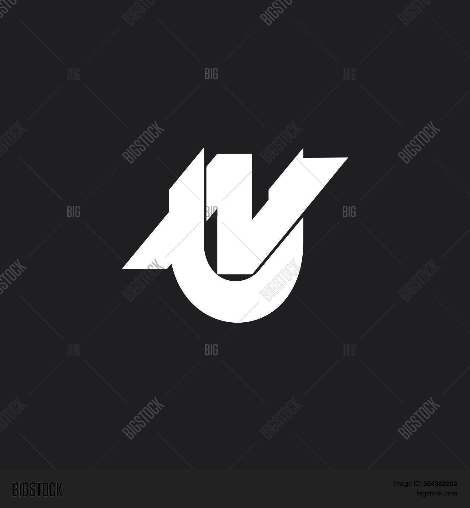 Letter Nu Simple Vector & Photo (Free Trial) | Bigstock