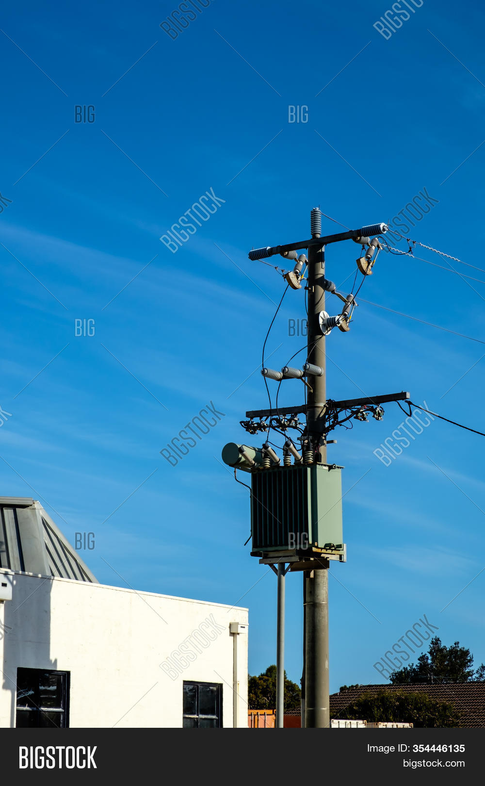 High Electric Pole Image & Photo (Free Trial) | Bigstock