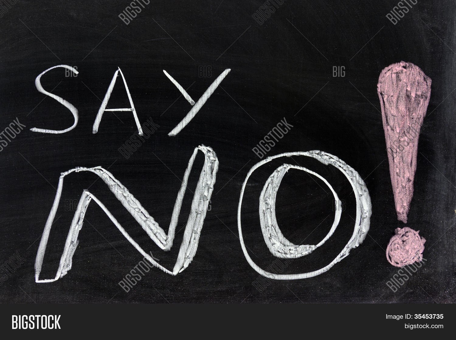 Say No Image & Photo (Free Trial) | Bigstock
