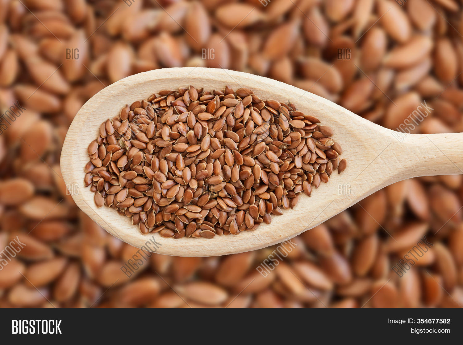 Brown Flax Seed Image & Photo (Free Trial) | Bigstock