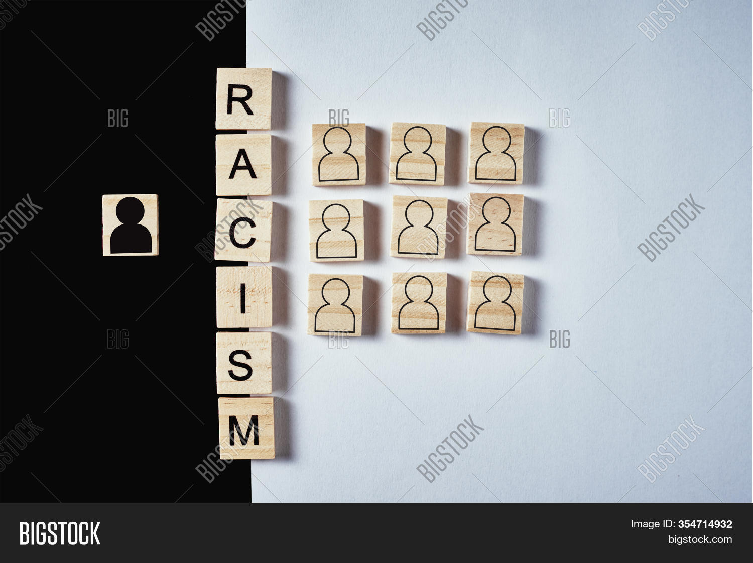 Concept Racism Image & Photo (Free Trial) | Bigstock