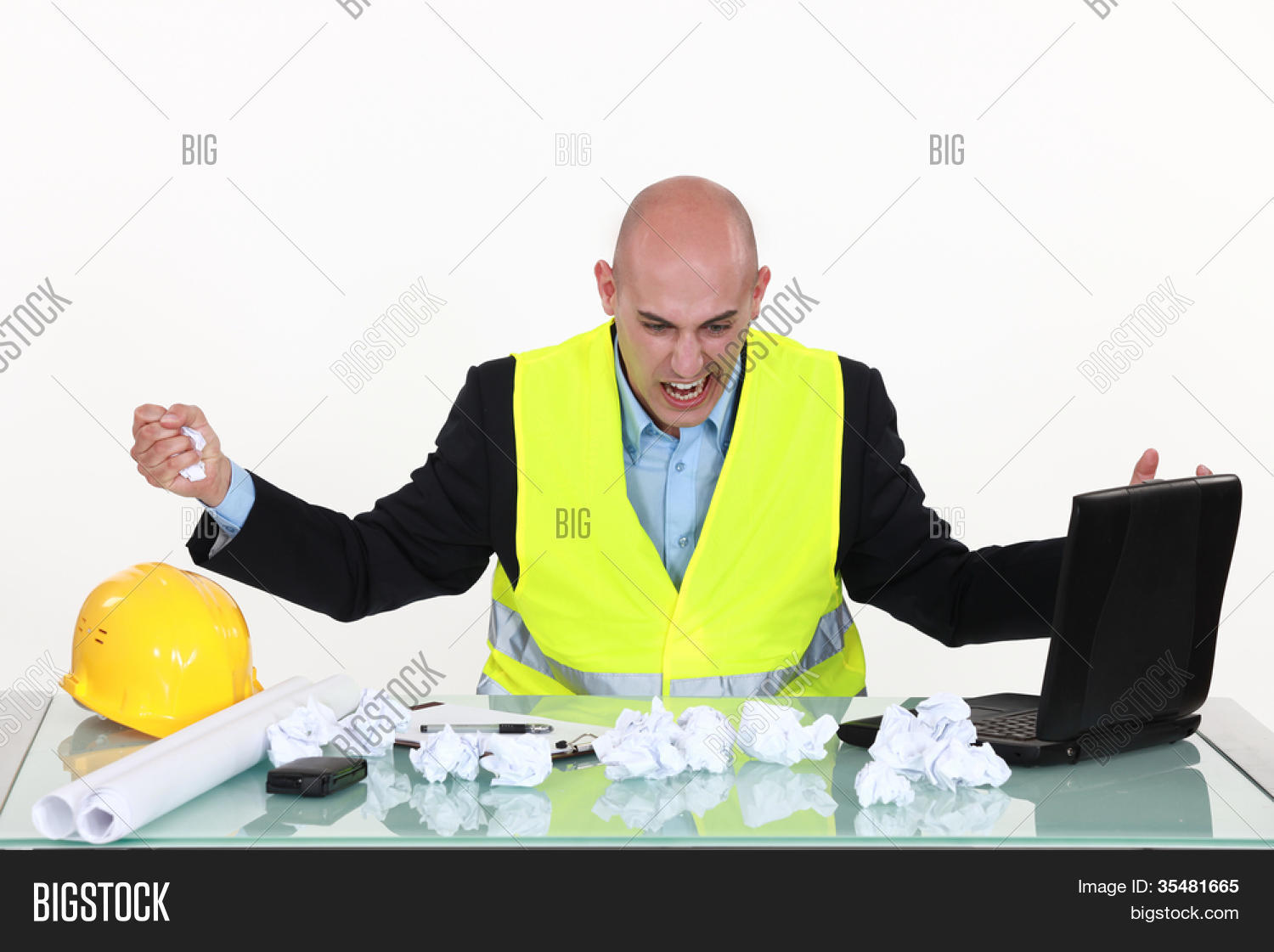 Frustrated Architect Image & Photo (Free Trial) | Bigstock