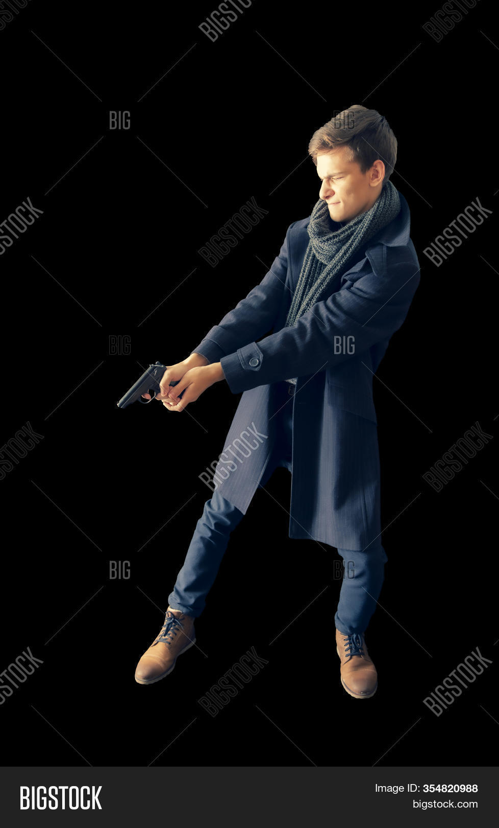 Side View Young Cop Image & Photo (Free Trial) | Bigstock