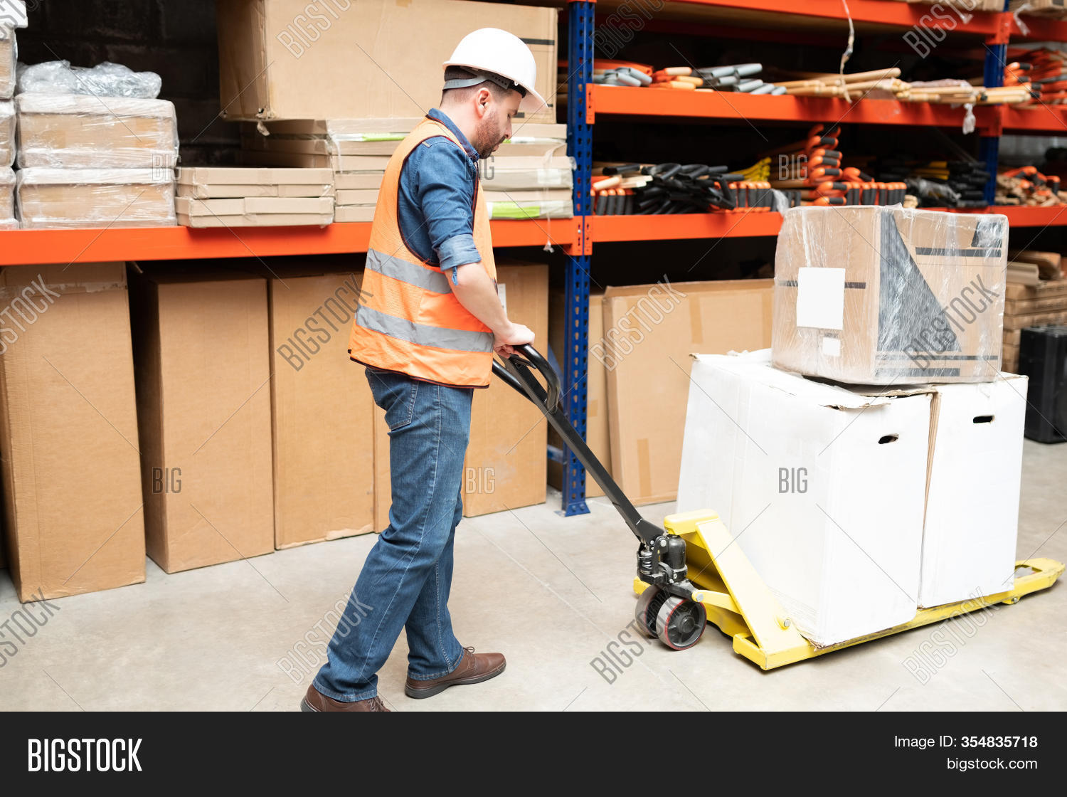 Side View Latin Worker Image & Photo (Free Trial) | Bigstock