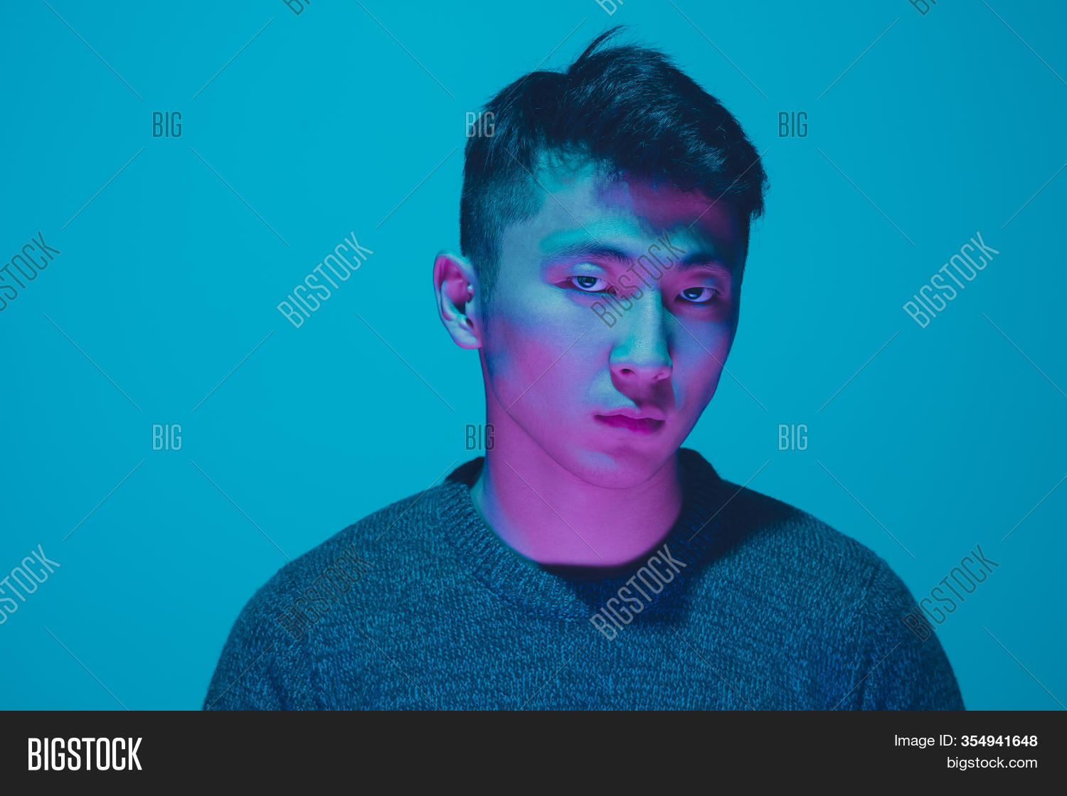Portrait Guy Colorful Image & Photo (Free Trial) | Bigstock