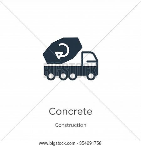 Concrete Icon Vector Vector & Photo (Free Trial) | Bigstock