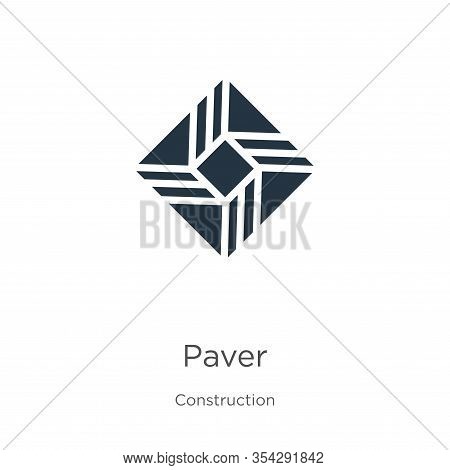 Paver Icon Vector. Vector & Photo (Free Trial) | Bigstock
