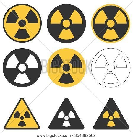 Radiation Sign. Large Vector & Photo (Free Trial) | Bigstock