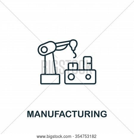 Manufacturing Icon Vector & Photo (Free Trial) | Bigstock