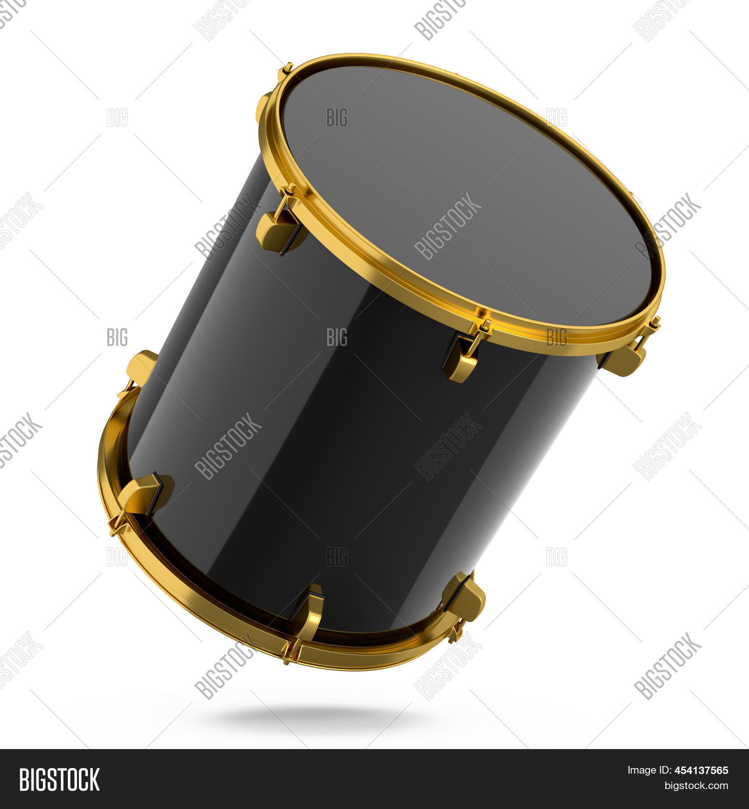 Realistic Drum On Image & Photo (Free Trial) | Bigstock