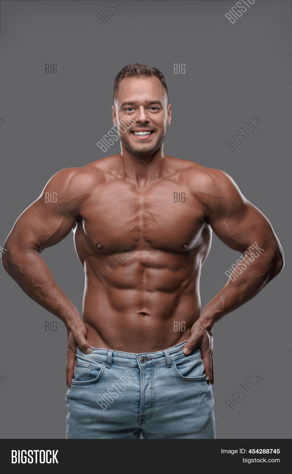 Happy Bodybuilder Image & Photo (Free Trial) | Bigstock