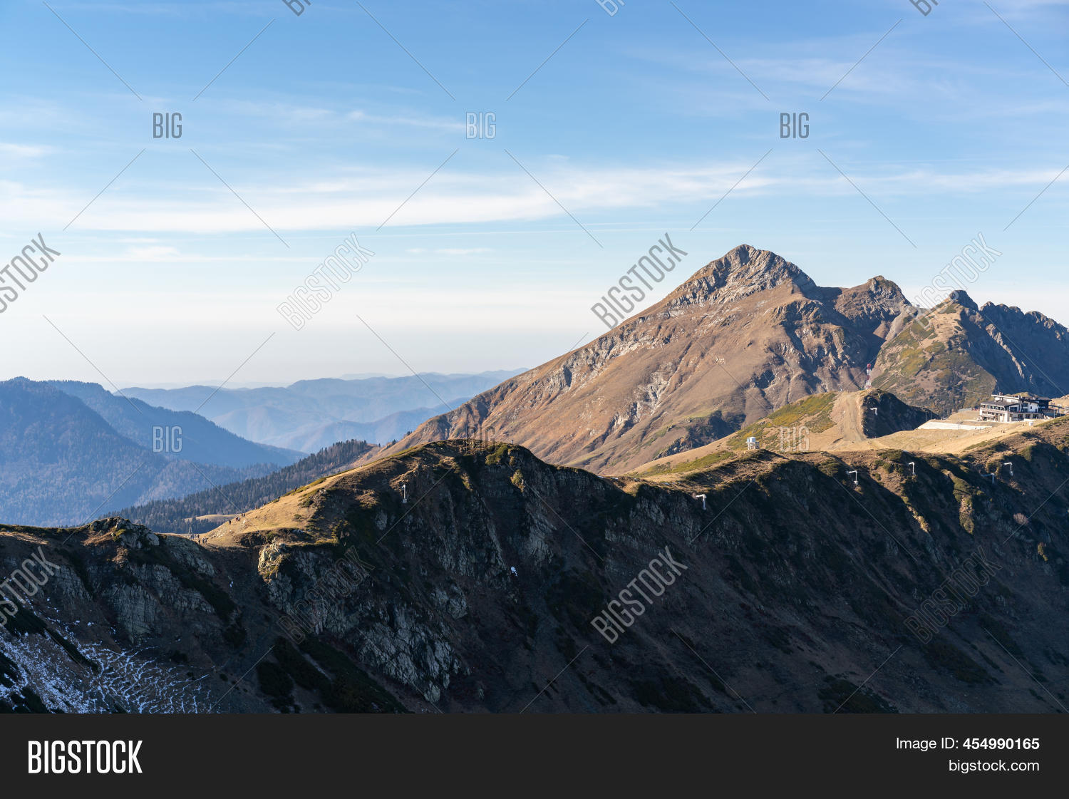 Mountain Ridge Chain Image & Photo (Free Trial) | Bigstock
