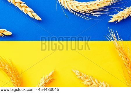Ukraine Flag Wheat Image & Photo (Free Trial) | Bigstock