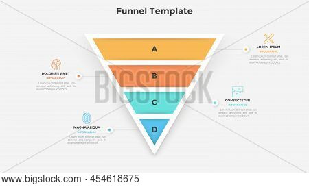 Funnel Chart Inverted Vector & Photo (Free Trial) | Bigstock
