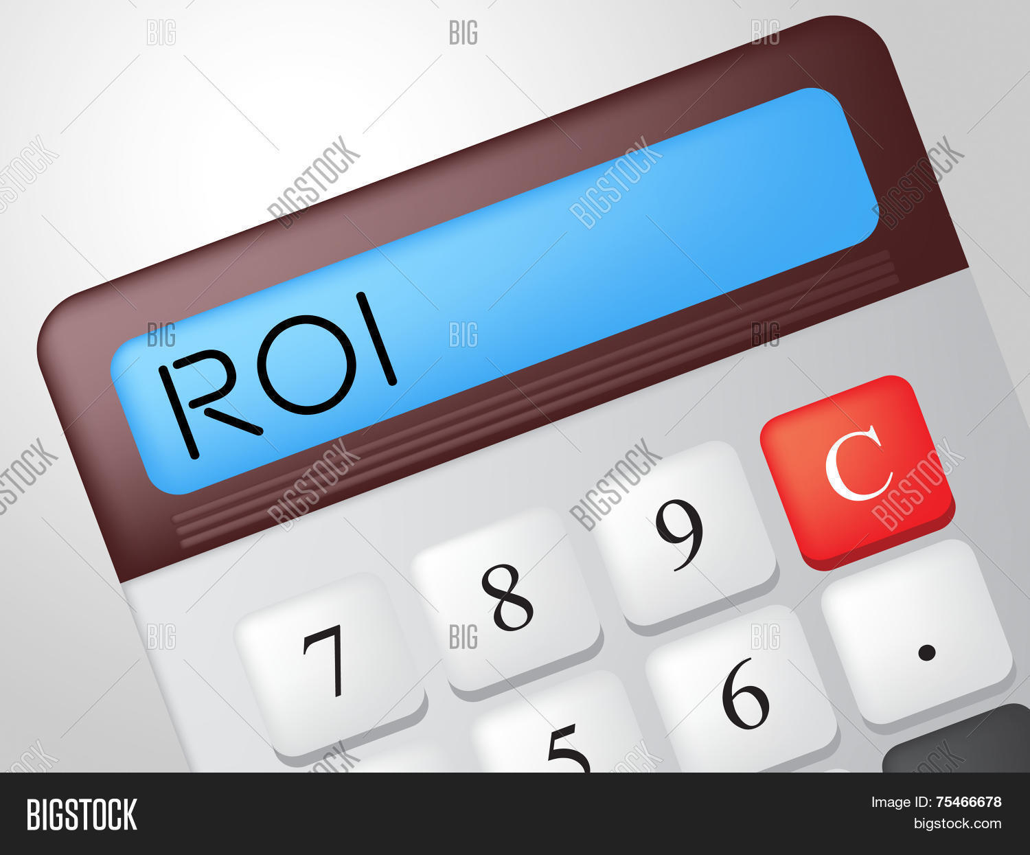 Roi Calculator Shows Image & Photo (Free Trial) | Bigstock