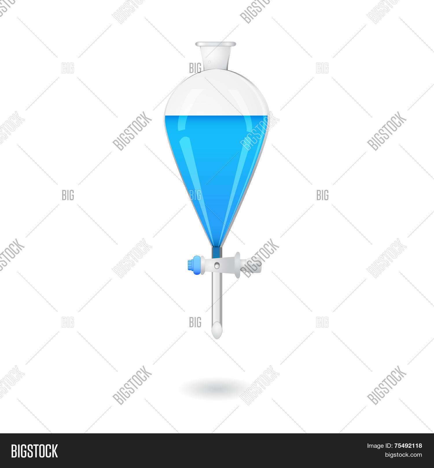 Separating Funnel - Vector & Photo (Free Trial) | Bigstock