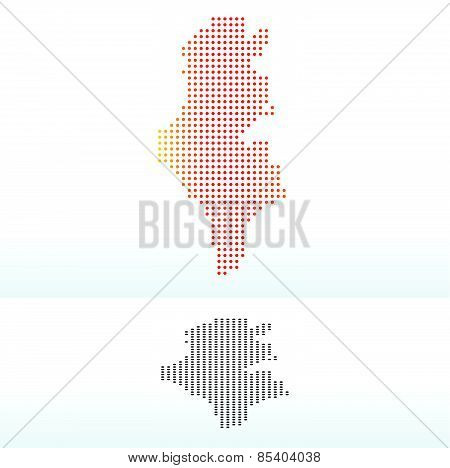 Map Tunisian Republic Vector & Photo (Free Trial) | Bigstock