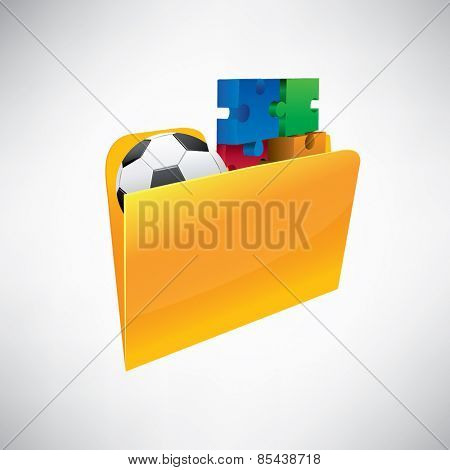 Game Folder Icon Vector & Photo (Free Trial) | Bigstock