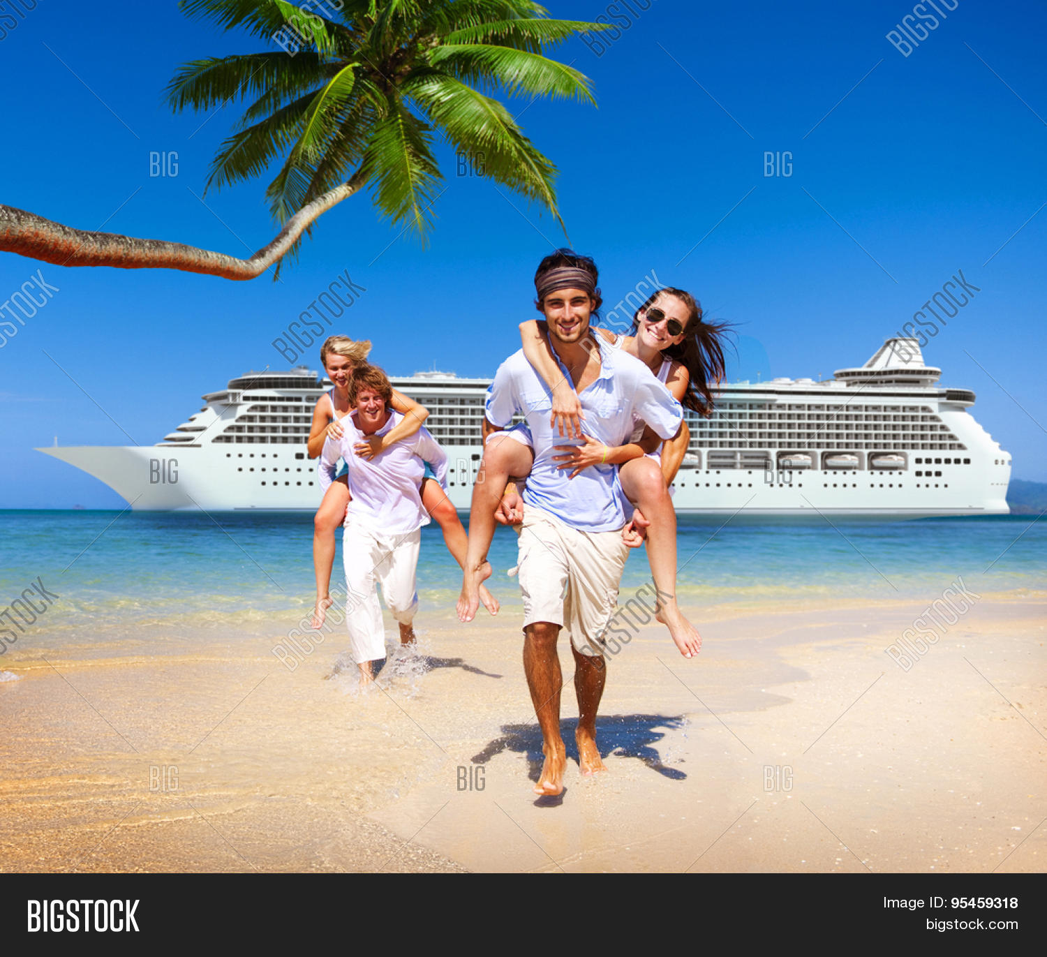 Summer Couple Island Image And Photo Free Trial Bigstock