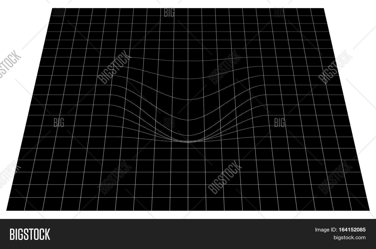 Bent Grid Perspective Vector & Photo (Free Trial) | Bigstock