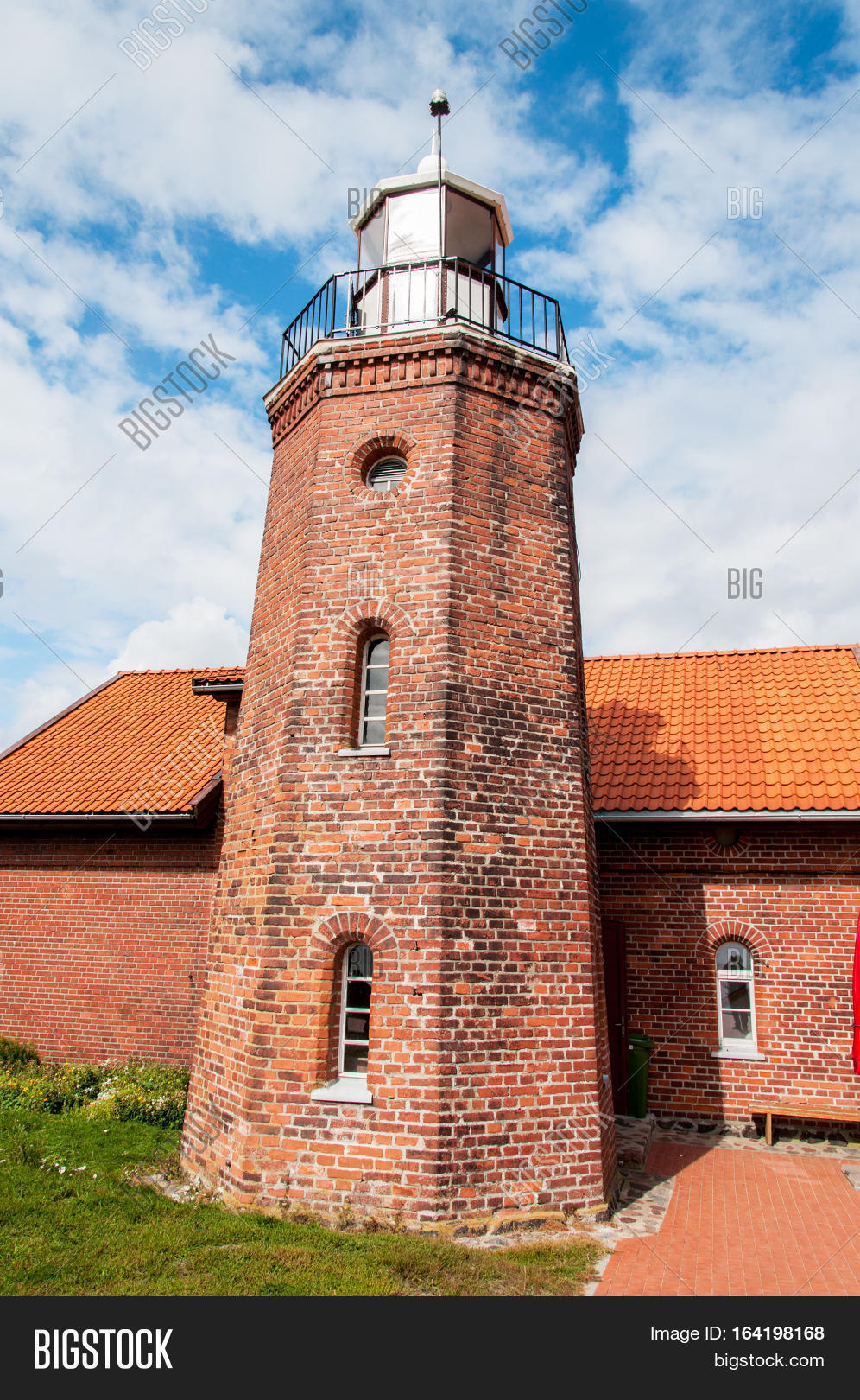 Old Brick Lighthouse Image & Photo (Free Trial) | Bigstock