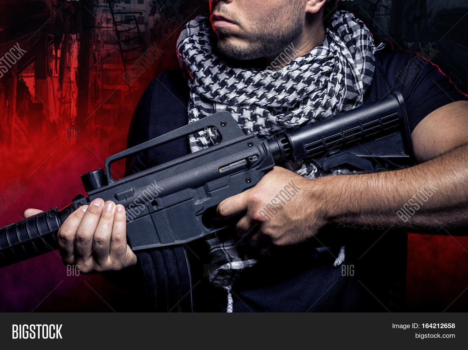 Soldier Gun Surviving Image & Photo (Free Trial) | Bigstock