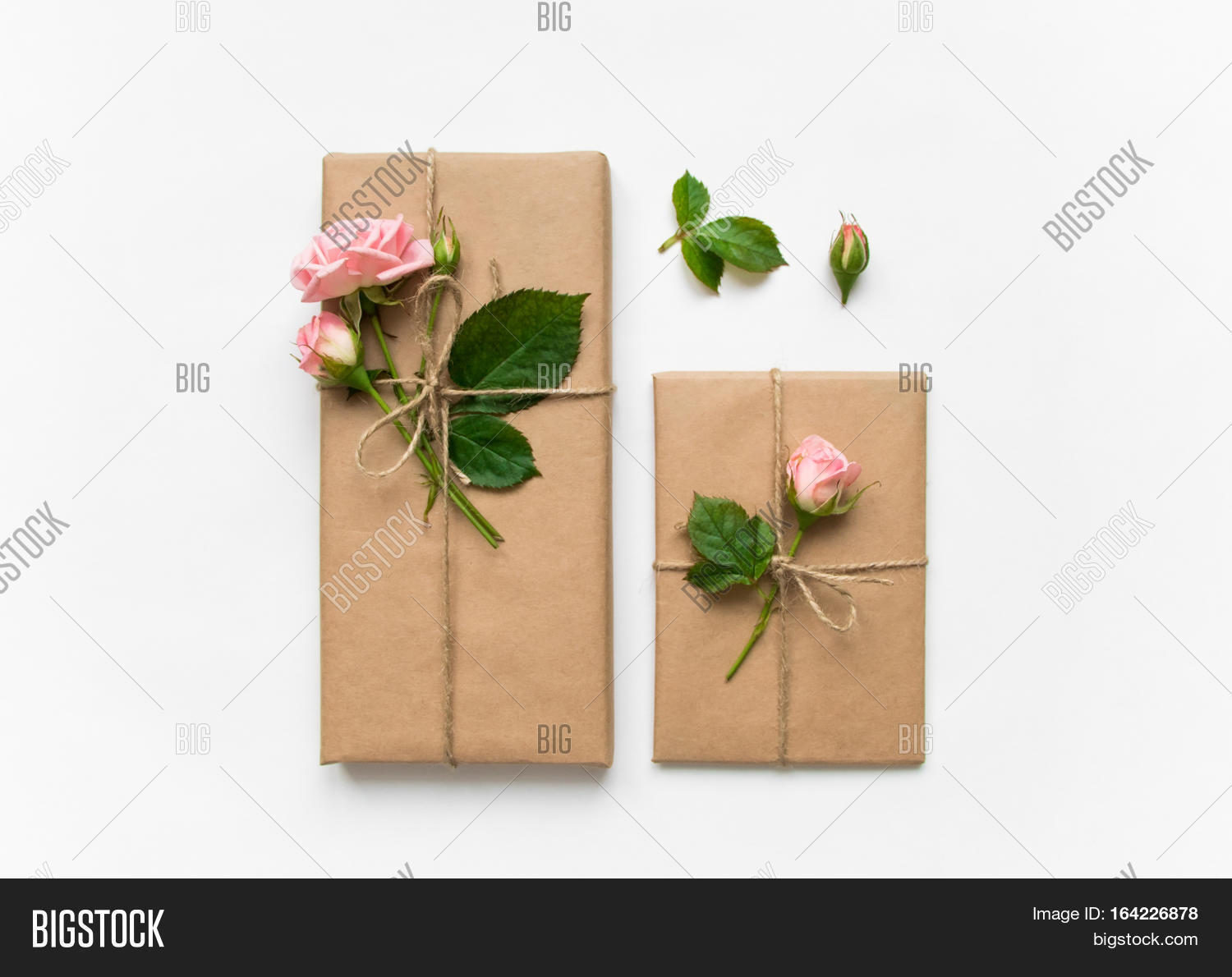 Vintage Gift Boxes Eco Image & Photo (Free Trial) | Bigstock