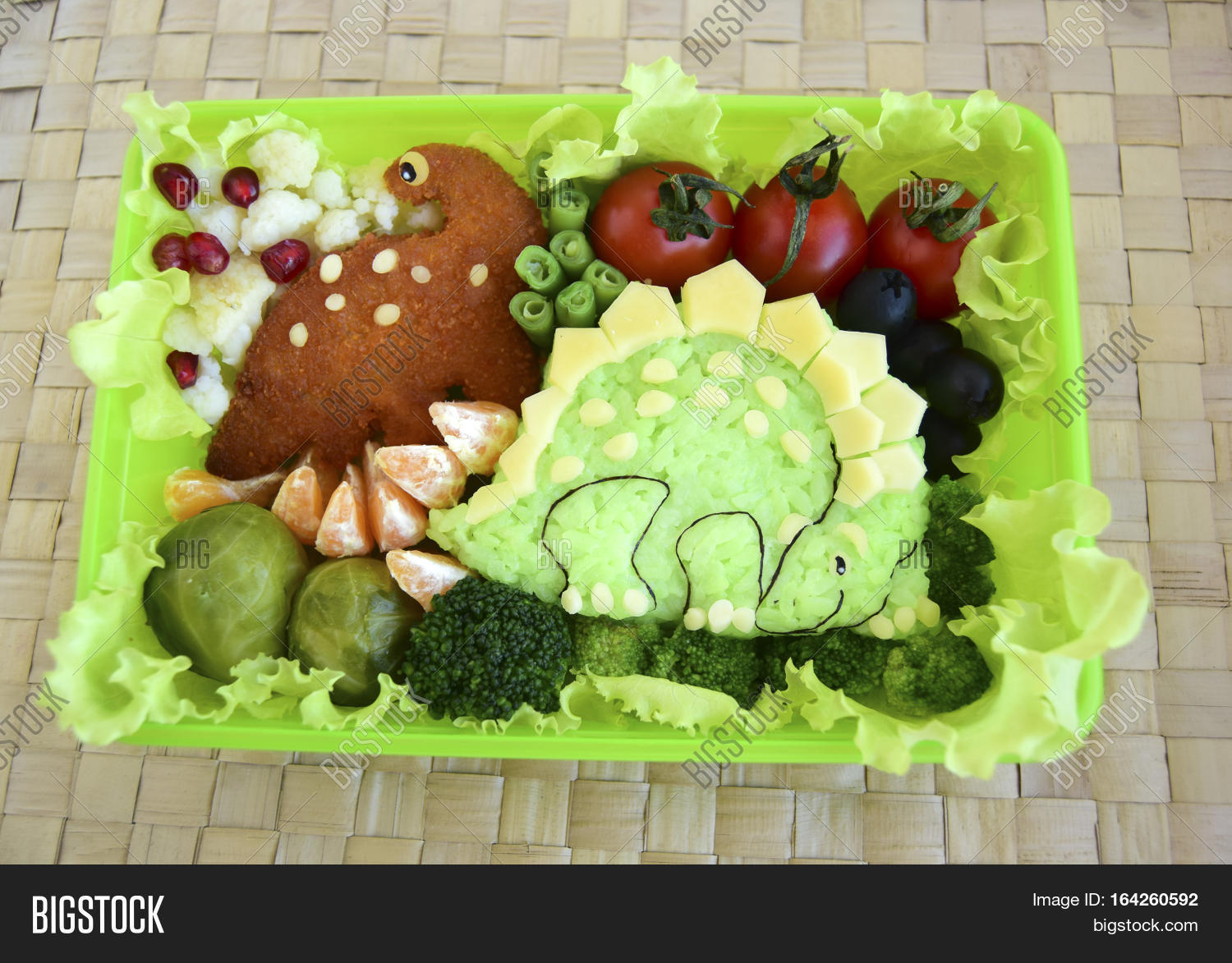 Dinosaur Made Rice. Image & Photo (Free Trial) | Bigstock