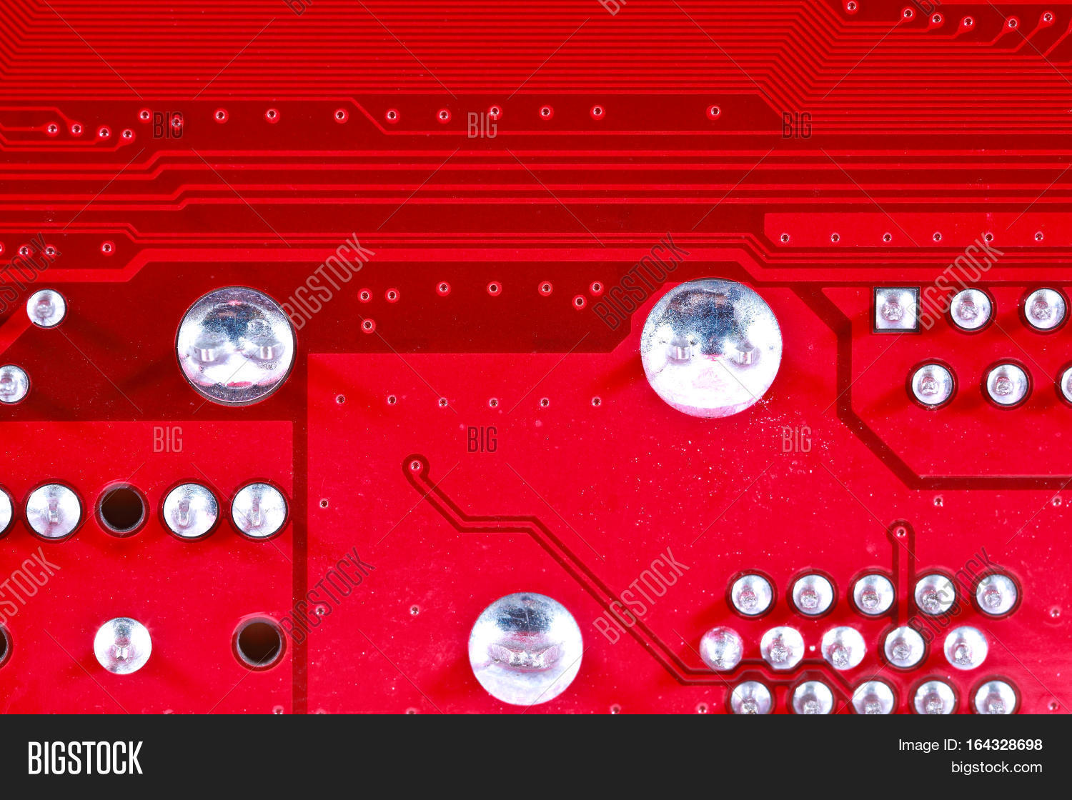 Red Circuit Board Image & Photo (Free Trial) | Bigstock
