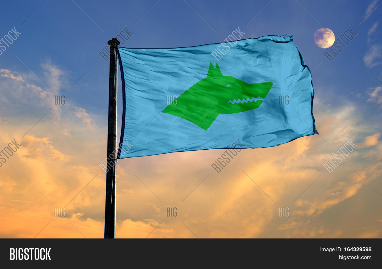 GOKTURK State Flag, Image & Photo (Free Trial) | Bigstock
