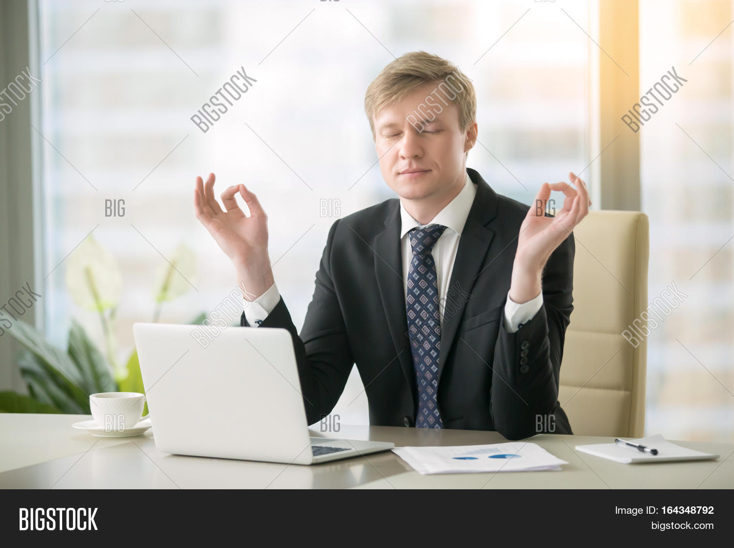Young Calm Businessman Image & Photo (Free Trial) | Bigstock
