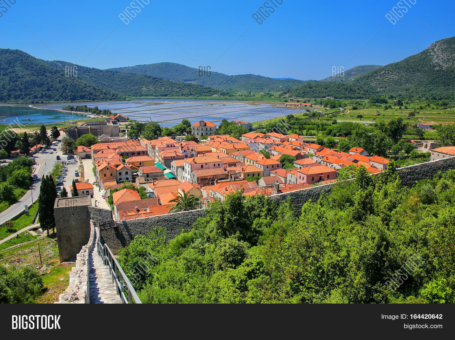View Pof Ston Town Image & Photo (Free Trial) | Bigstock