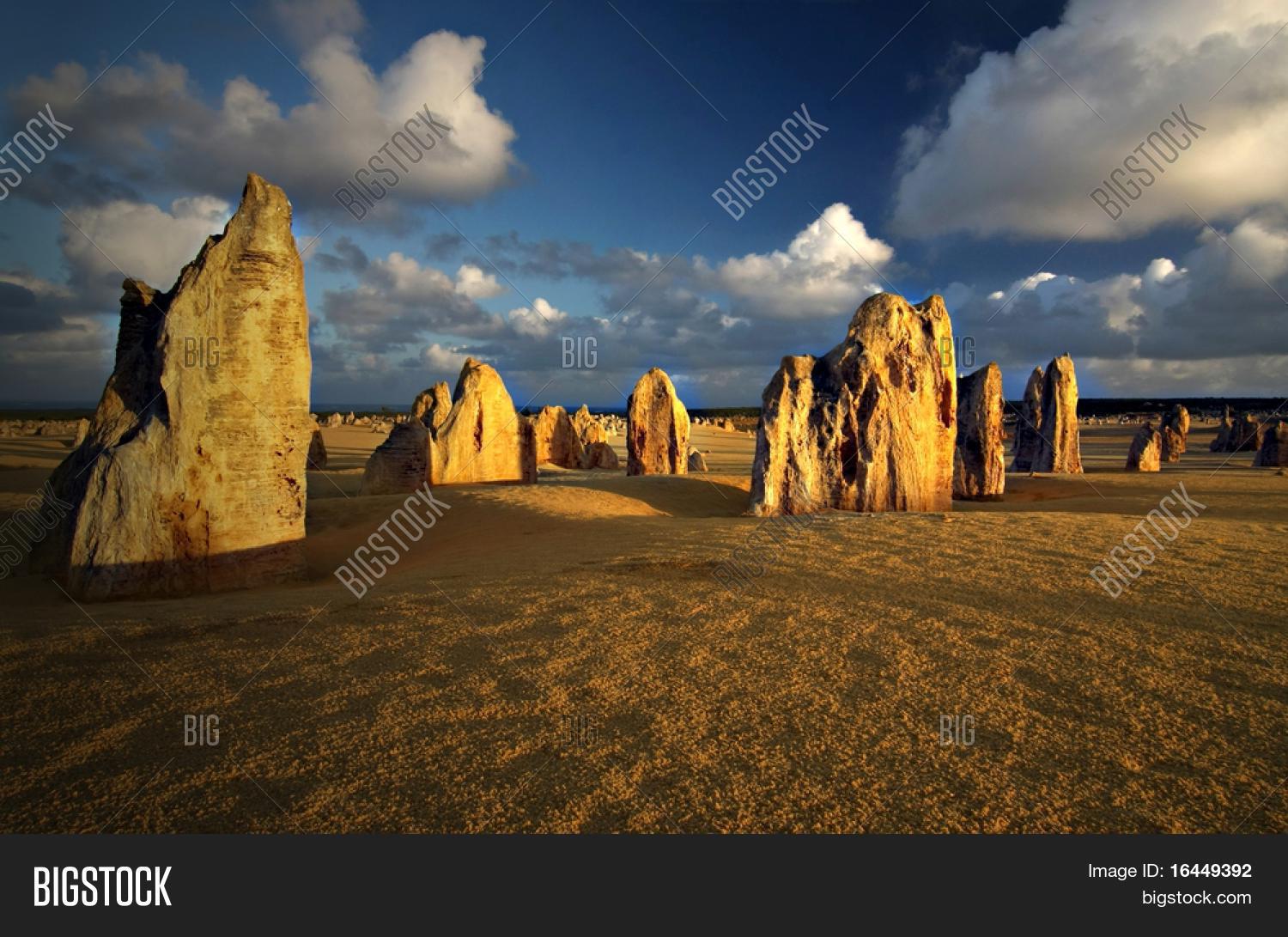 Pinnacles First Light Image & Photo (Free Trial) | Bigstock