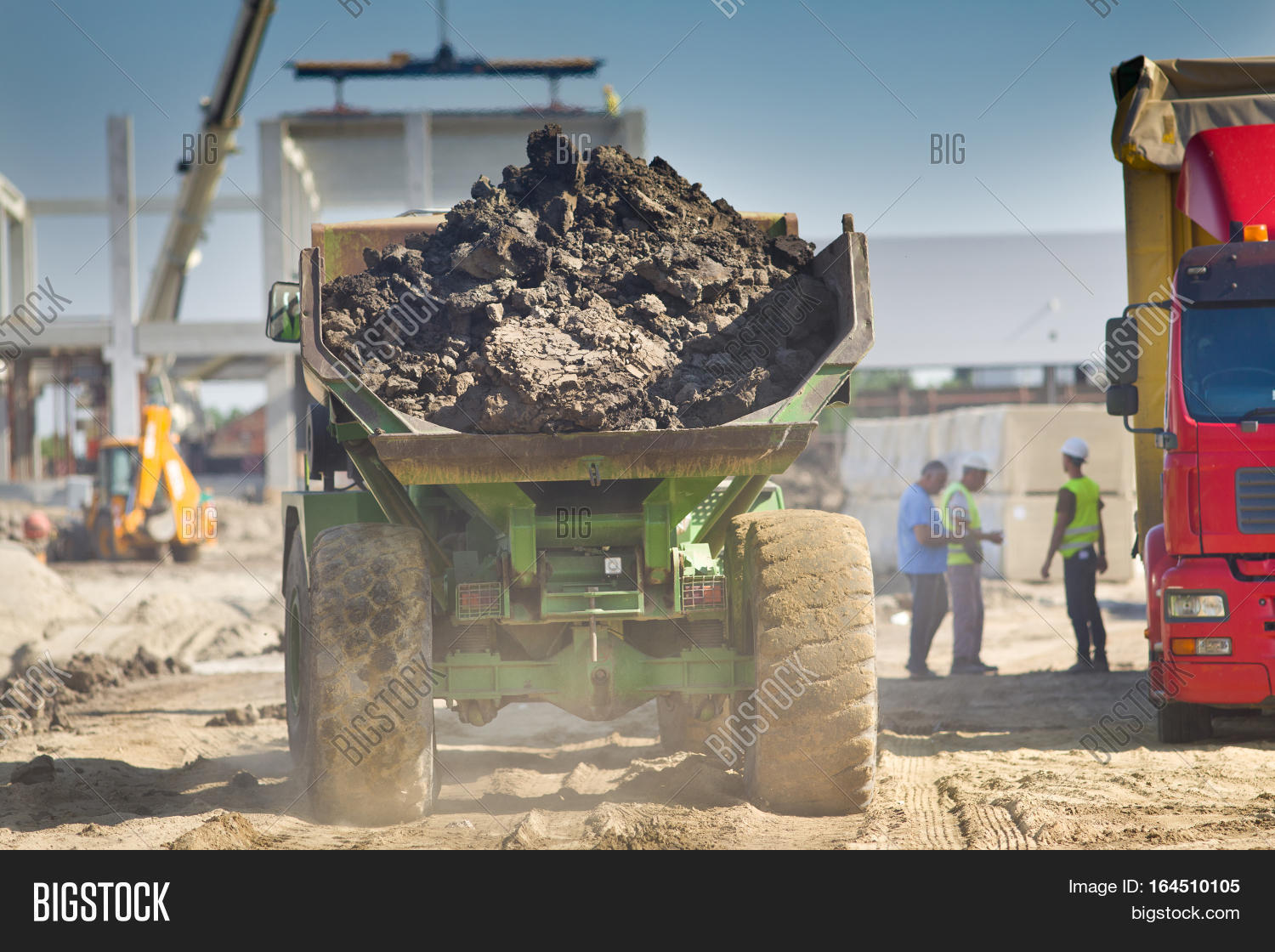 Loaded Dump Truck Image & Photo (Free Trial) | Bigstock
