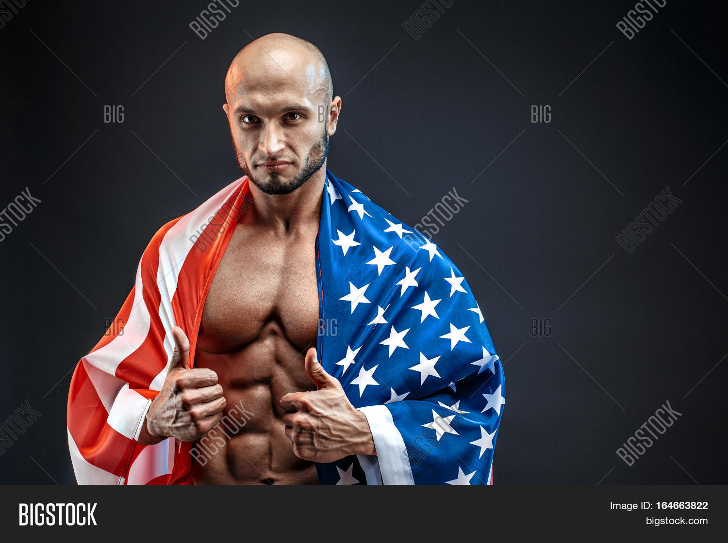 Portrait Bald Strong Image & Photo (Free Trial) | Bigstock