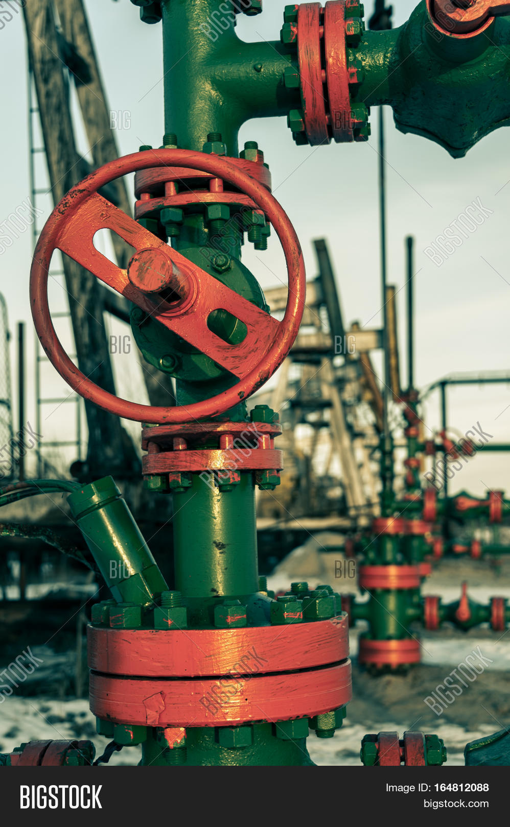 Group Wellhead. Image & Photo (Free Trial) | Bigstock