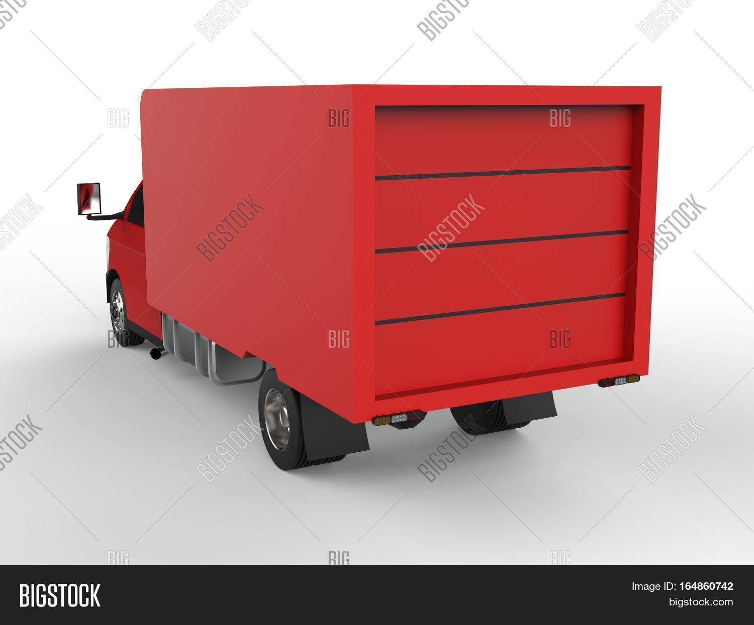 Small Red Truck. Car Image & Photo (Free Trial) | Bigstock