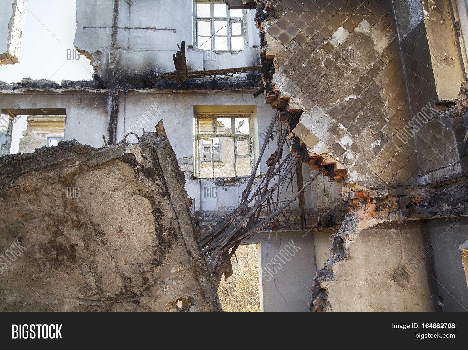 Ruined House Inside Image & Photo (Free Trial) | Bigstock