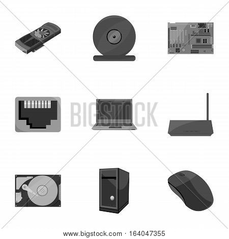 Personal Computer Set Vector & Photo (Free Trial) | Bigstock