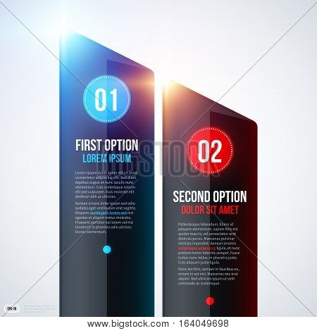 Two Black Options Vector & Photo (Free Trial) | Bigstock