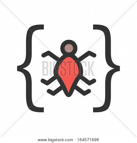 Bug, Code, Error Icon Vector & Photo (Free Trial) | Bigstock