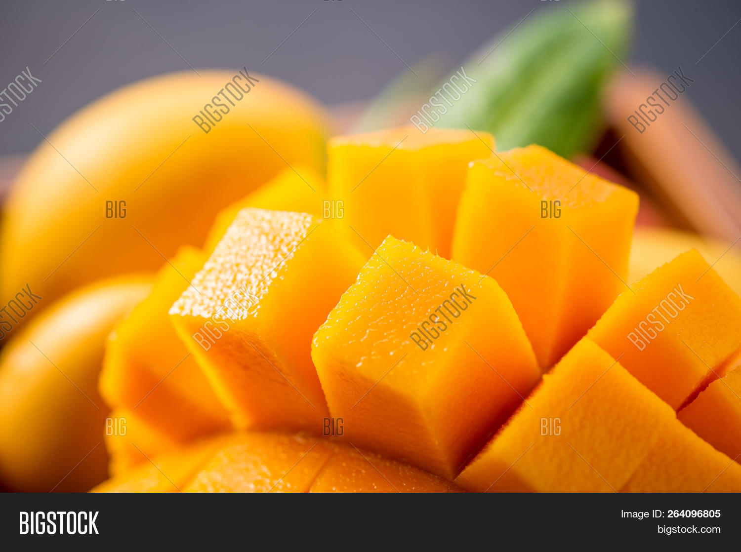 Fresh Beautiful Mango Image & Photo (Free Trial) | Bigstock