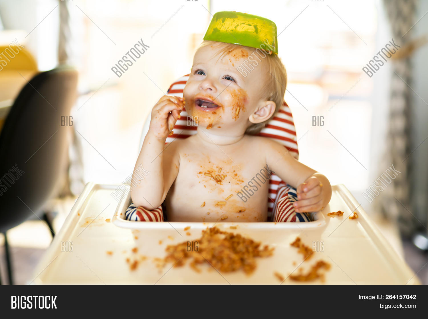 Little Baby Eating Image & Photo (Free Trial) | Bigstock