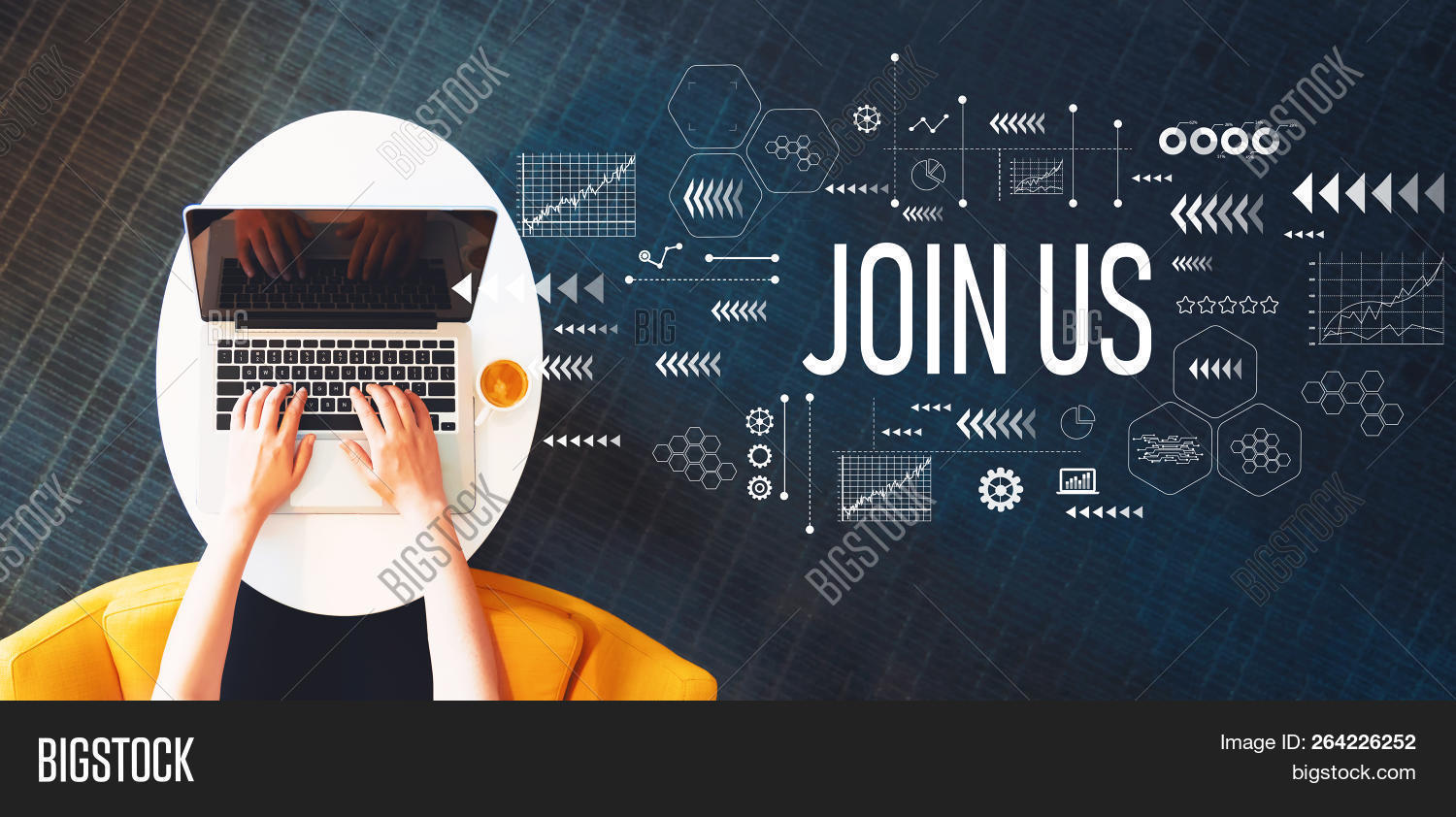 Join Us Person Using Image & Photo (Free Trial) | Bigstock