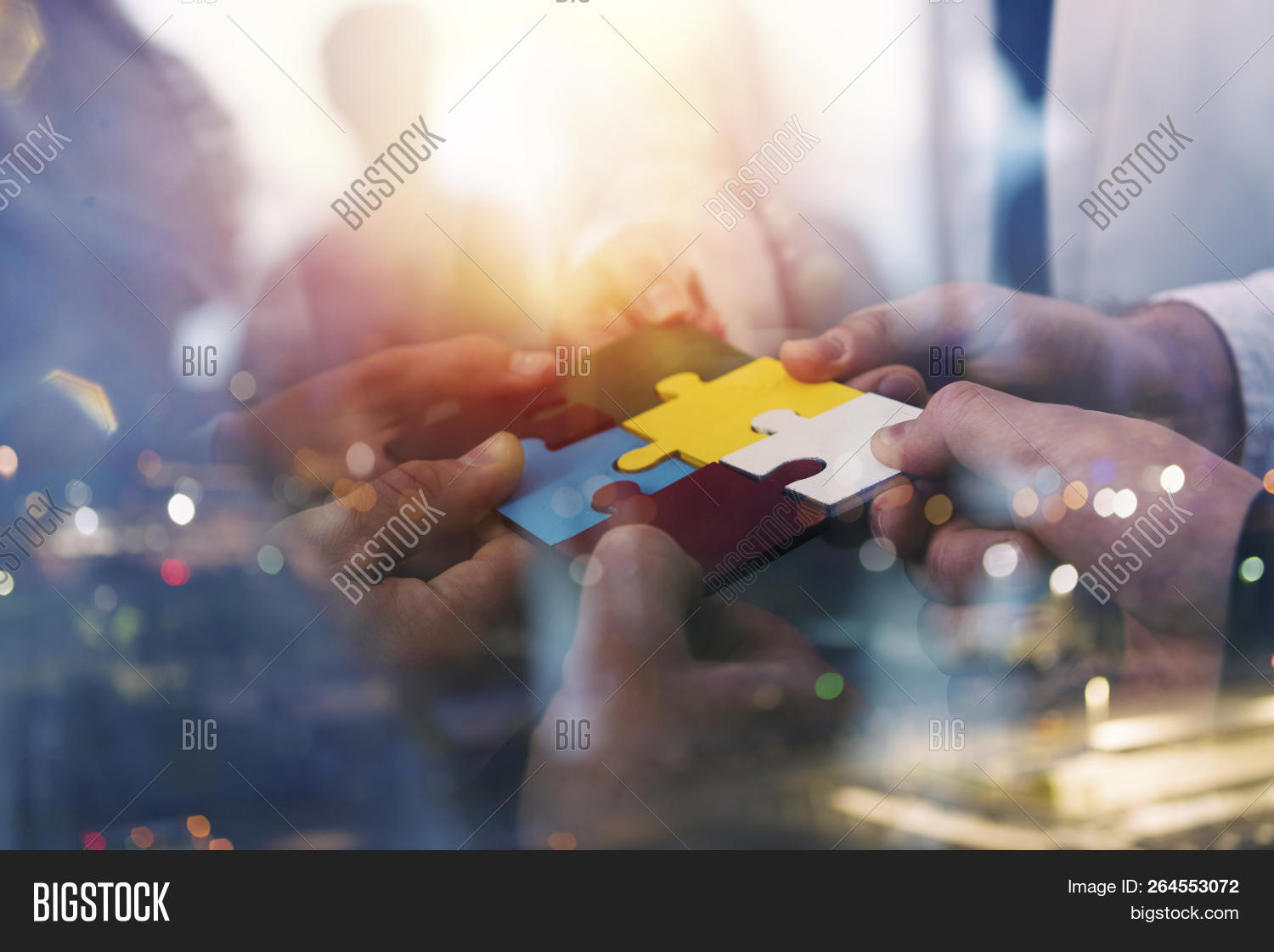 Business People Join Image & Photo (Free Trial) | Bigstock