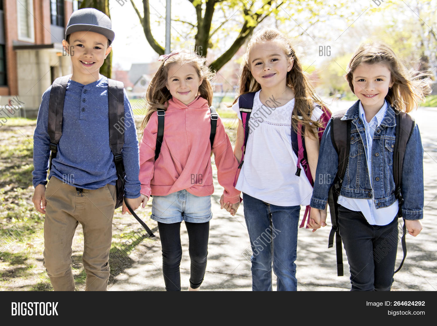 Group Students Outside Image & Photo (Free Trial) | Bigstock