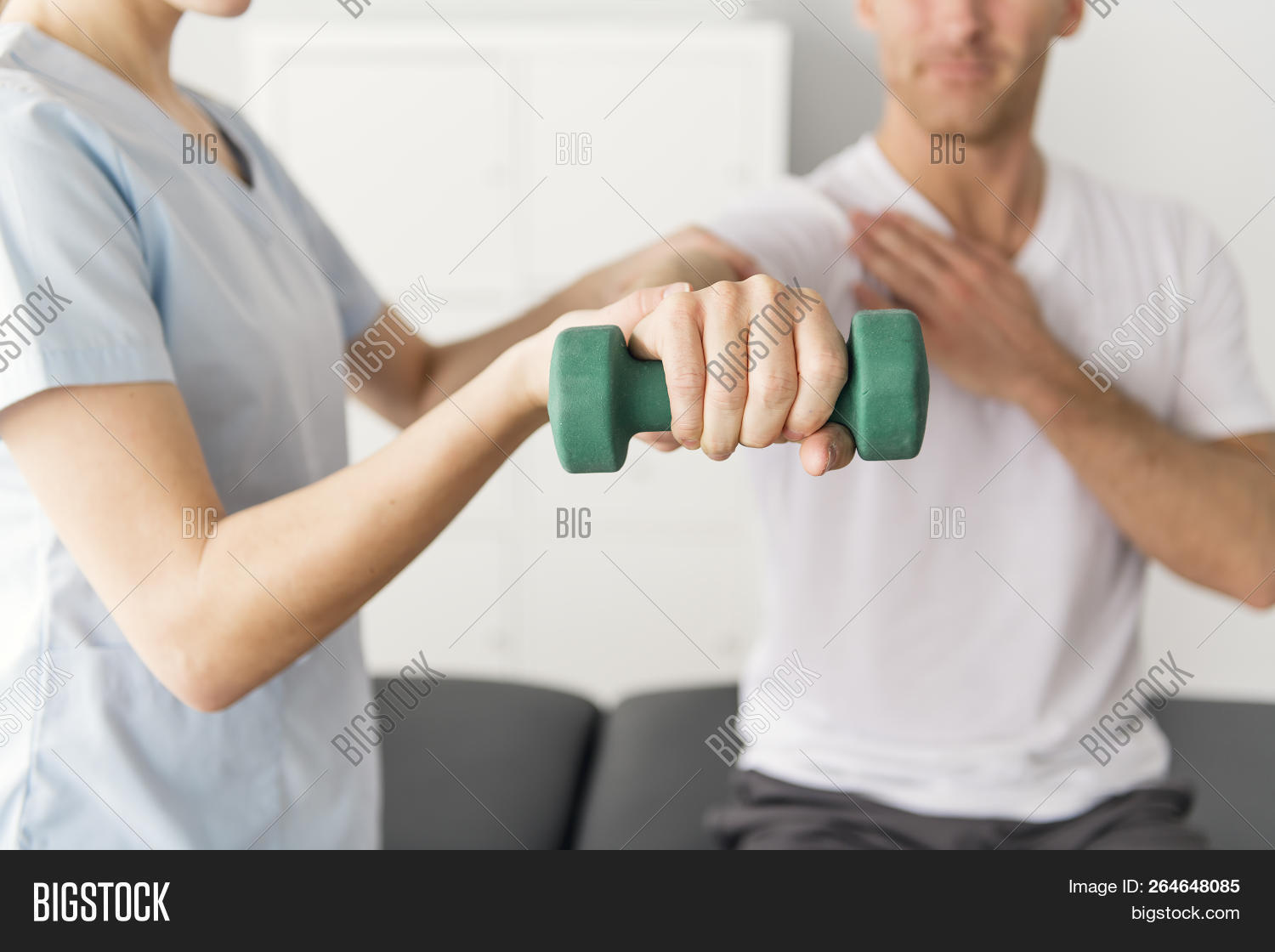 Patient Physiotherapy Image & Photo (Free Trial) | Bigstock